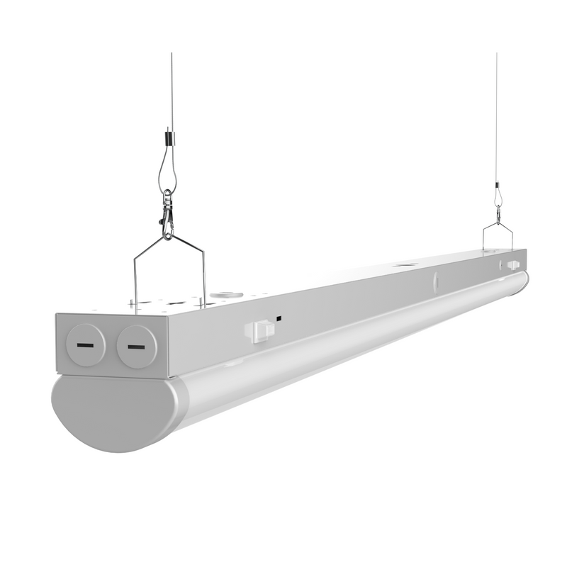 4 FT Led Linear Strip Light - 40W - CCT & Power Selectable - 4 Pack